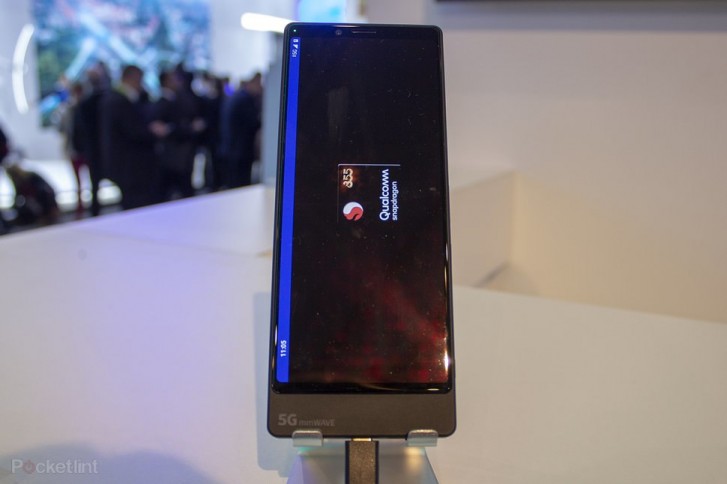 Sony Xperia 5G prototype smartphone showcased at MWC 2019 - Gizmochina
