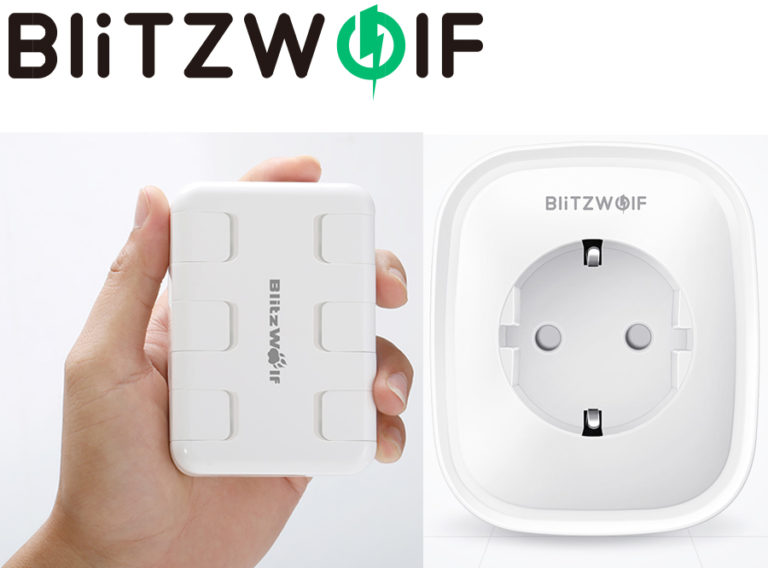 Buy BlitzWolf BW-S4 50W 6-Ports USB Smart Desktop Charger