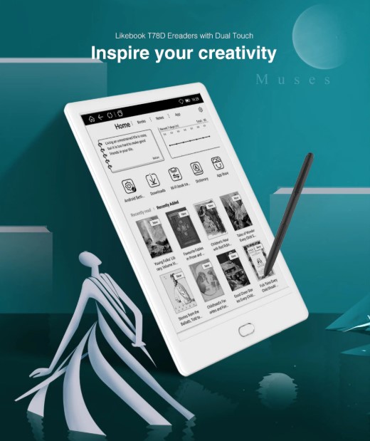 Likebook T78D And Mars T80D E-book Readers At Lowered Prices