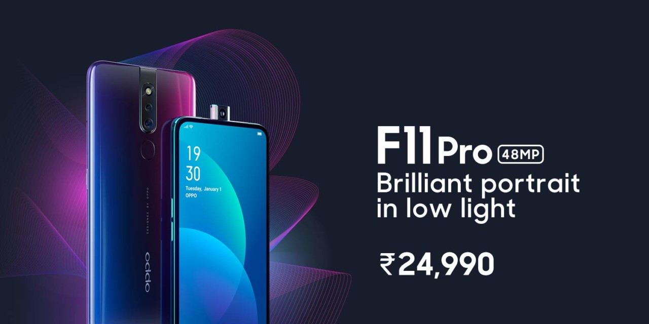 Oppo F11 Pro first sale today in India: Price and launch offers ...