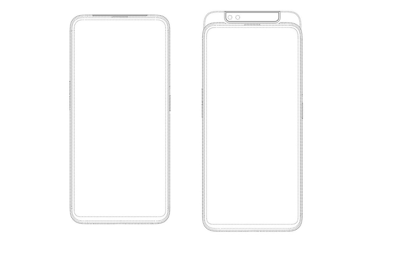 OPPO patents slider phone with dual front-facing cameras - Gizmochina