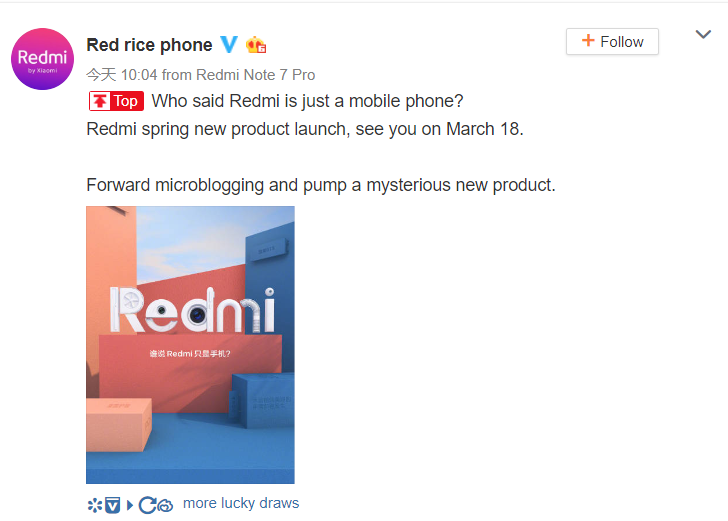 Redmi's March 18 launch event may bring more than just smartphones ...
