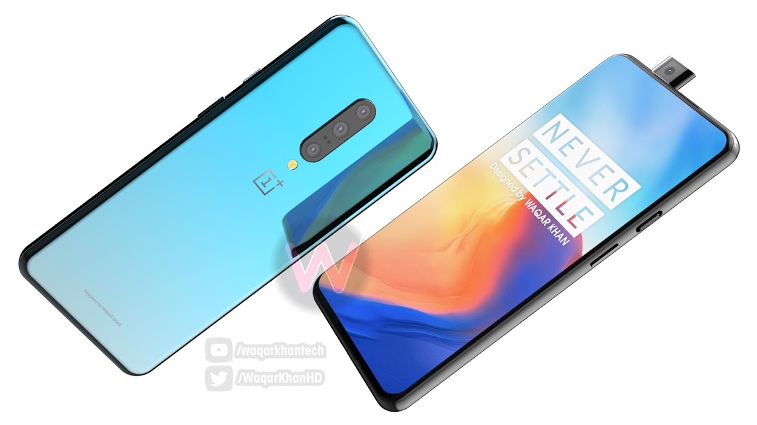 Check out the OnePlus 7 renders based on leaks - Gizmochina