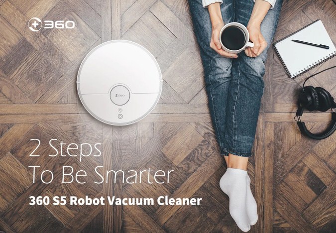 Buy 360 S5 Smart Robot Vacuum Cleaner For Just $299.99 On Gearbest