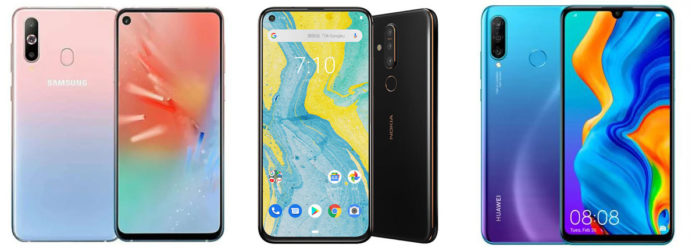 Samsung Galaxy A60 Vs Huawei P30 Lite Vs Nokia X71 Specs Comparison