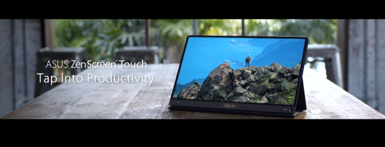 ASUS announces ZenScreen Touch portable touch display - Gizmochina