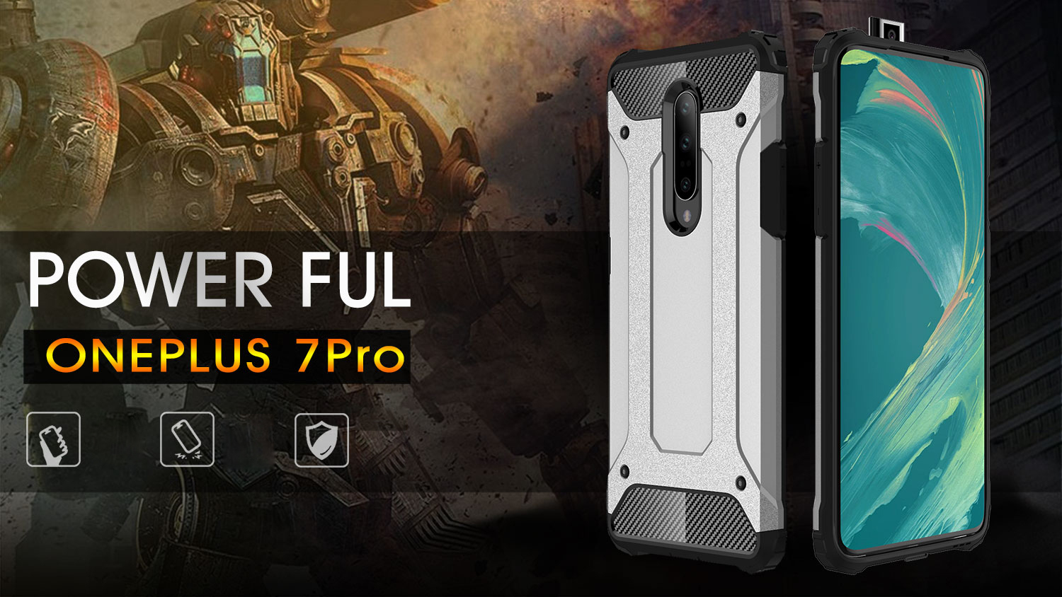 Top 10 Phone Cases for OnePlus 7 Pro Smartphone - Gizmochina