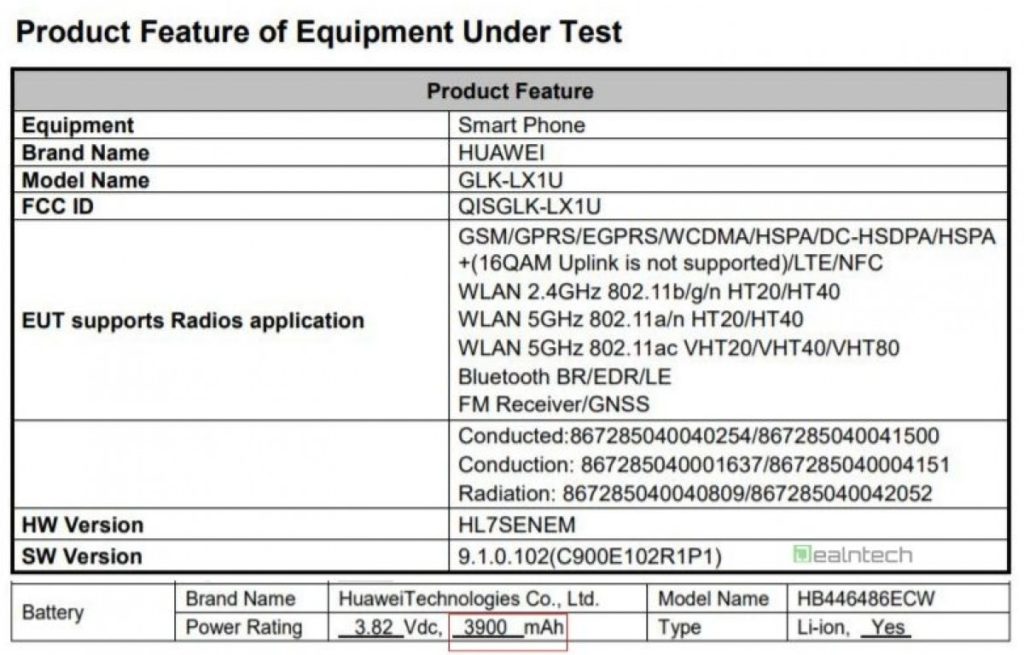Huawei Nova 5i variants and key details through multiple certifications ...