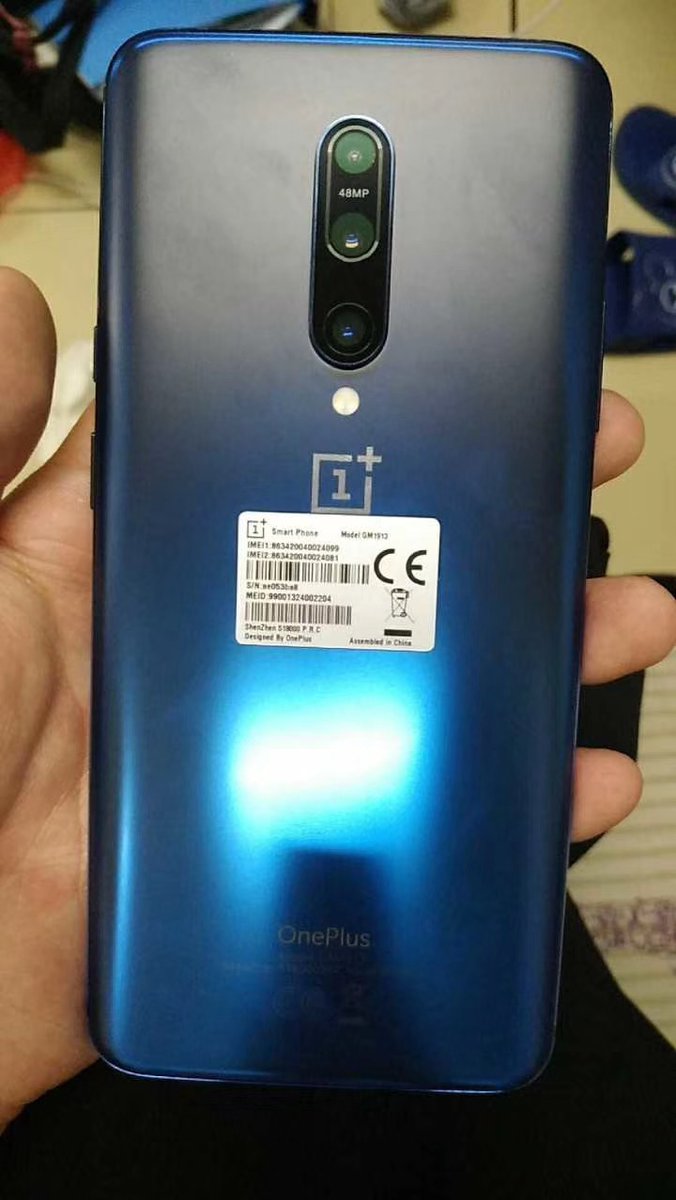 OnePlus 7 Pro hands-on images reveal its front and rear design - Gizmochina