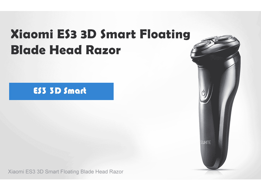 Buy So White ES3 3D Smart Floating Blade Head Razor for Just $20.99