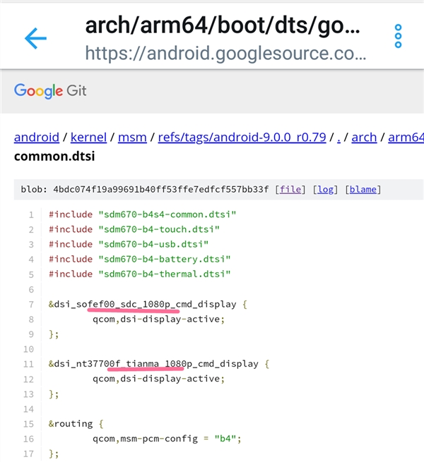 Source code shows some of the Pixel 3a XL OLED panels are supplied by ...