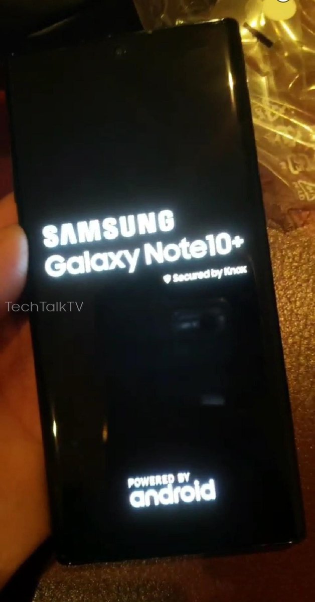 Leaked live photos of Samsung Galaxy Note10+ - Gizmochina
