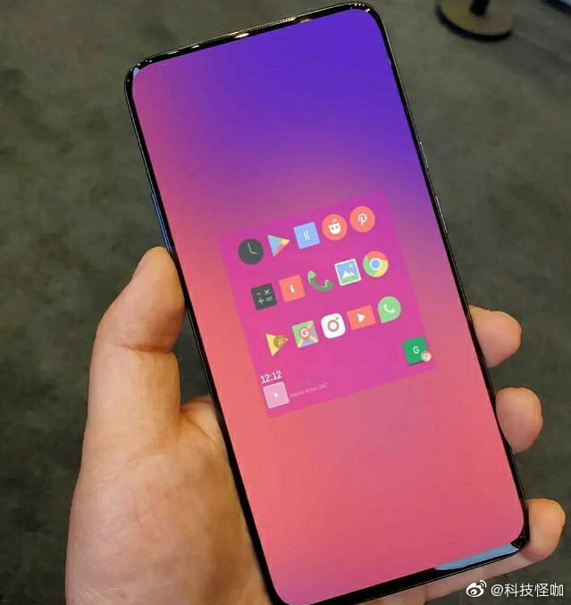 Alleged all-screen Xiaomi CC9 shows off its display in live photo ...