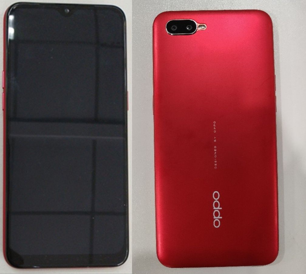 OPPO A1s live shots leak design from all angles - Gizmochina