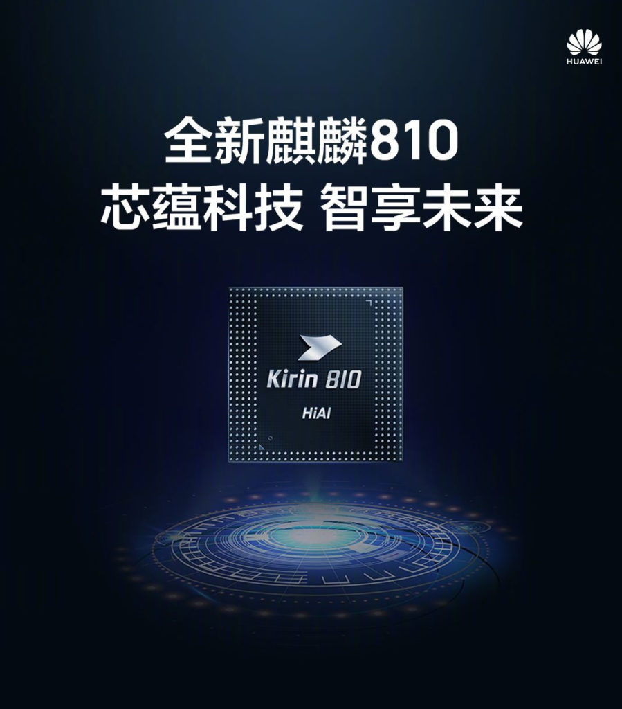 Huawei announces 7nm Kirin 810 octa-core processor with a special focus on AI - Gizmochina