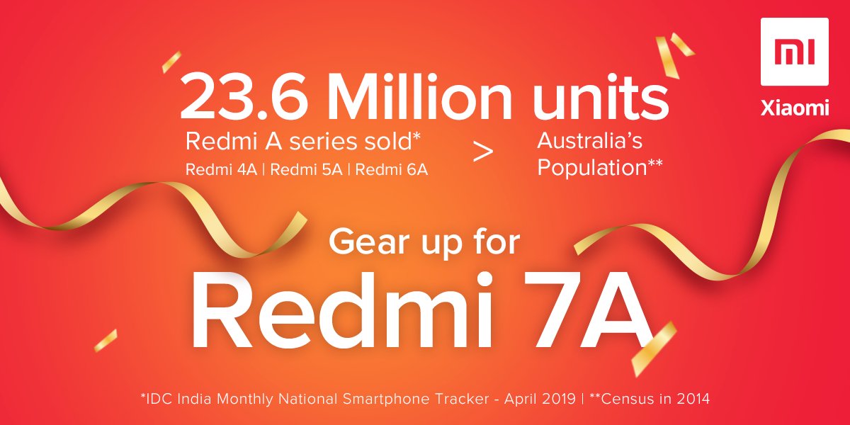 Xiaomi Redmi A series sales have surpassed 23.6 million units in India ...