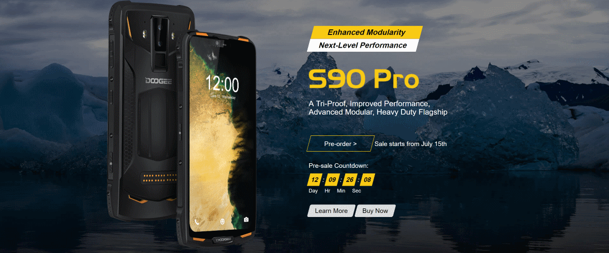 Doogee S90 Pro rugged phone coming soon on DoogeeMall - Gizmochina