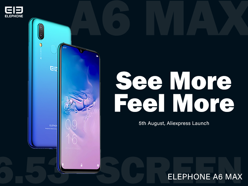 Elephone A6 Max big display phone goes official on August 5th - Gizmochina
