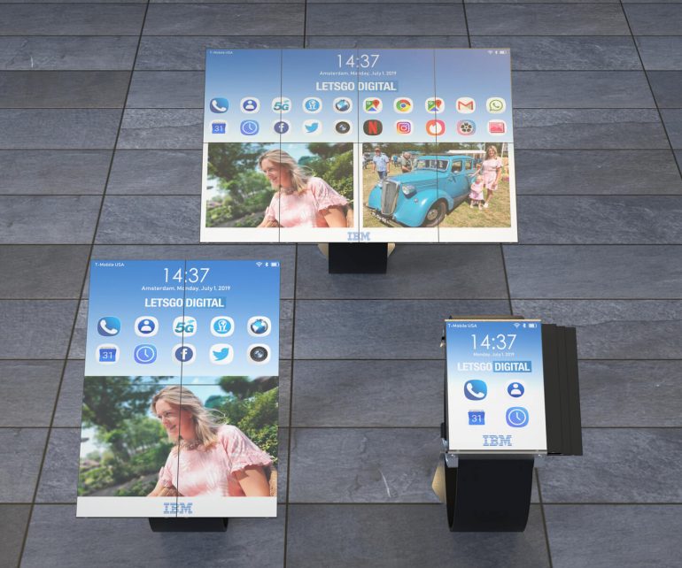 IBM patents a smartwatch that can unfold into a phone or tablet ...