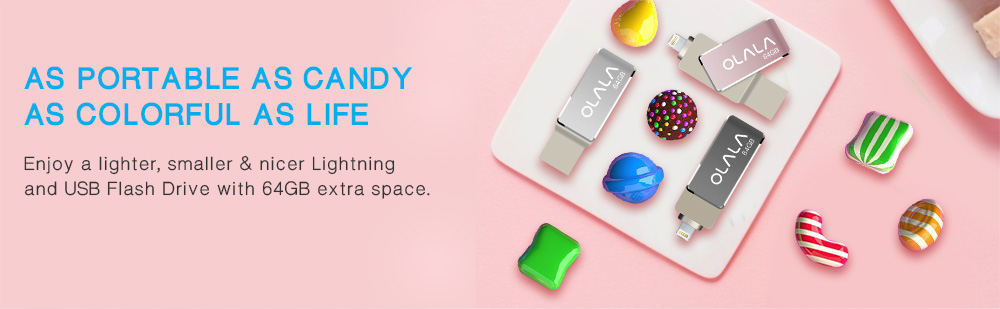 Grab the OLALA 32GB memory stick for iPhone 70% off on Amazon! - Gizmochina