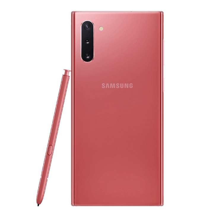 The Pink Galaxy Note 10 is a contender for the most beautiful ...