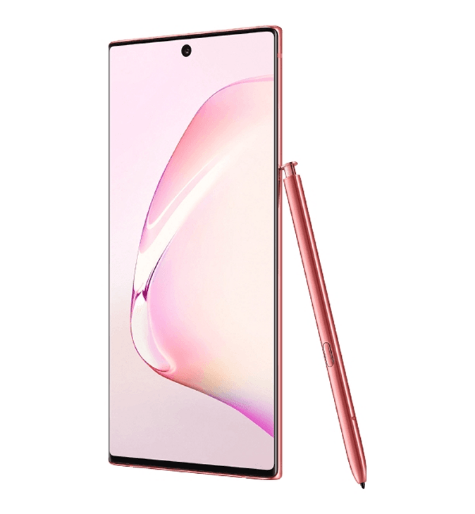 The Pink Galaxy Note 10 is a contender for the most beautiful ...