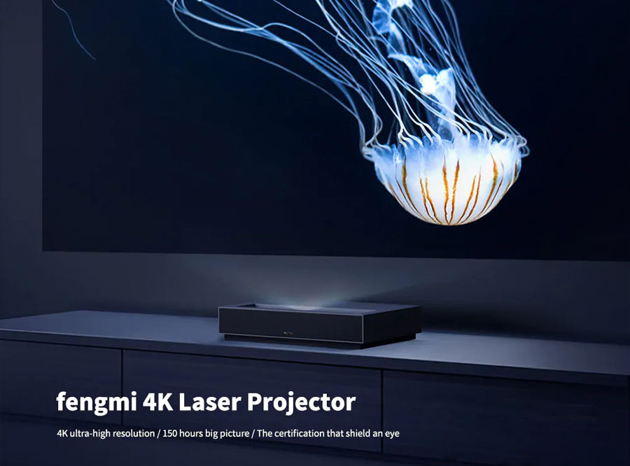 Buy Fengmi 4K Laser Projector for $2269.99 from Gearbest [Coupon]