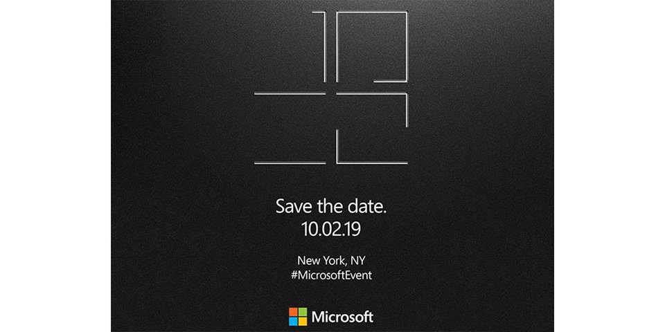 Microsoft schedules Surface event for October 2 in New York - Gizmochina Microsoft schedules Surface event for October 2 in New York - Gizmochina