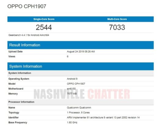 OPPO Reno2 (CPH1907) Bluetooth certification leaks key specifications ...