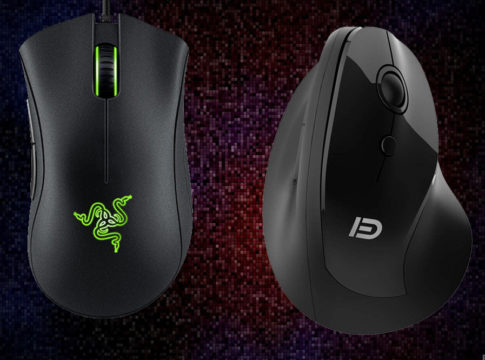 Buy Razer DeathAdder Gaming Mouse and FD i887 Wireless Vertical