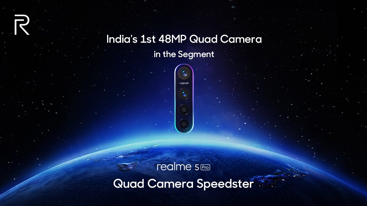Realme 5 Pro confirmed to have 48MP quad rear cameras - Gizmochina