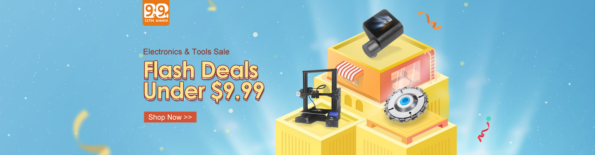 Banggood Launches the Electronics & Tools Sale with Flash Deals