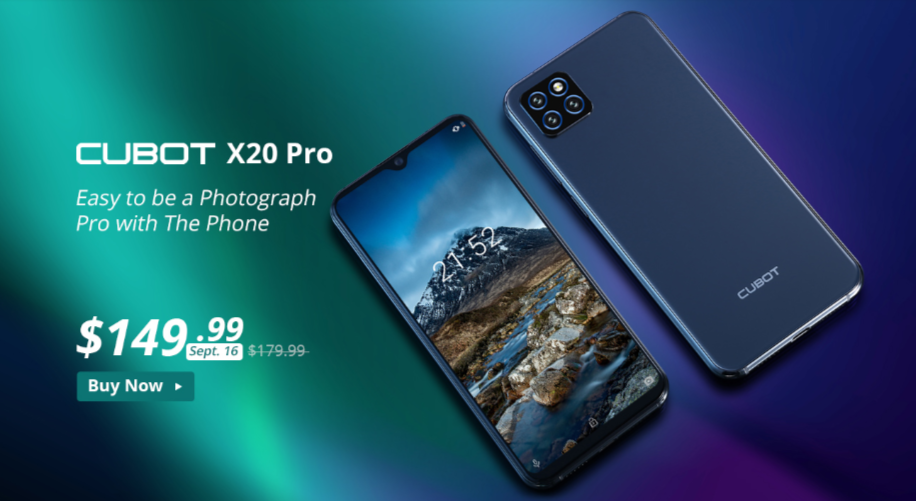 CUBOT X20 Pro with AI Triple Camera launched globally on Gearbest at ...