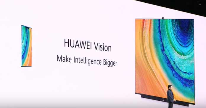 Huawei Vision brings Harmony OS to your home - Gizmochina