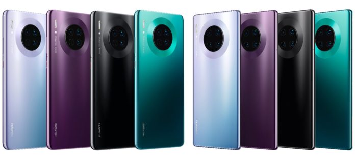 Huawei Mate 30 colors revealed in render, Specs leaked as well - Gizmochina