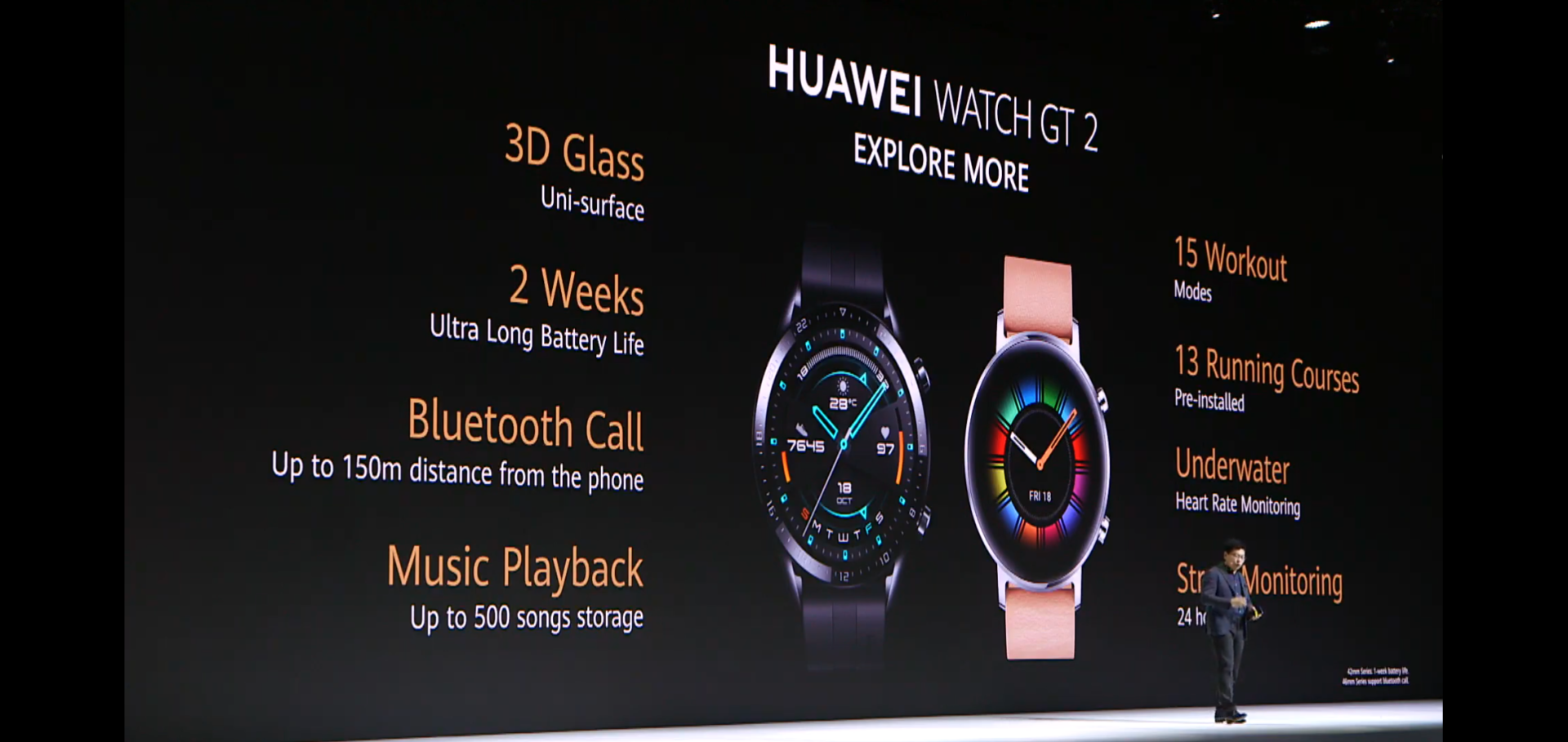Huawei Watch GT 2 unveiled with Always-On display, 2 weeks battery life ...