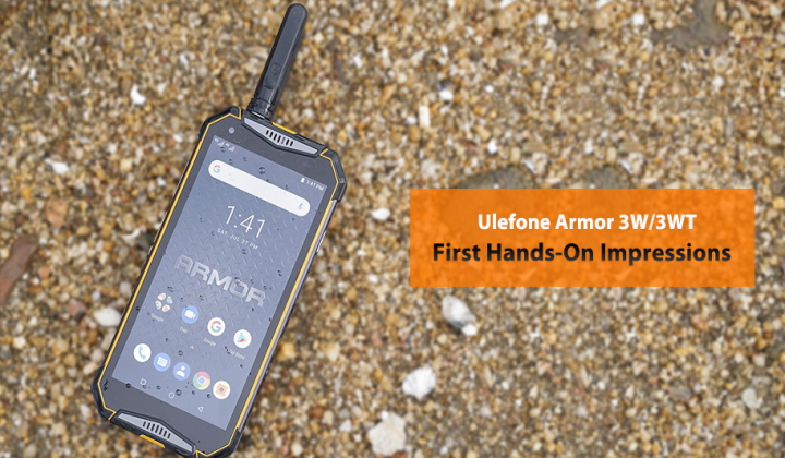 Ulefone demonstrates the new Armor 3W/3WT in video prior to their ...