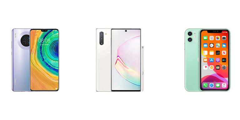 Huawei Mate 30 vs Samsung Galaxy Note 10 vs iPhone 11: Specs Comparison - Gizmochina