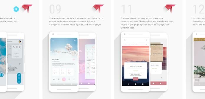 Best KLWP Themes for Android devices - Gizmochina