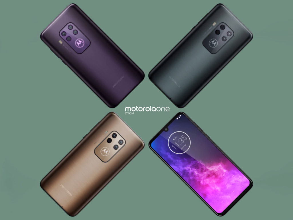 Moto One Zoom hits the ground running with a stunning Quad-camera setup ...