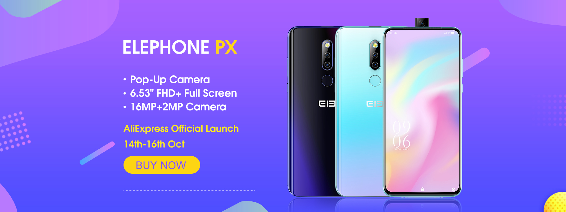 Elephone PX hits the market on October 14th at an incredible price ...