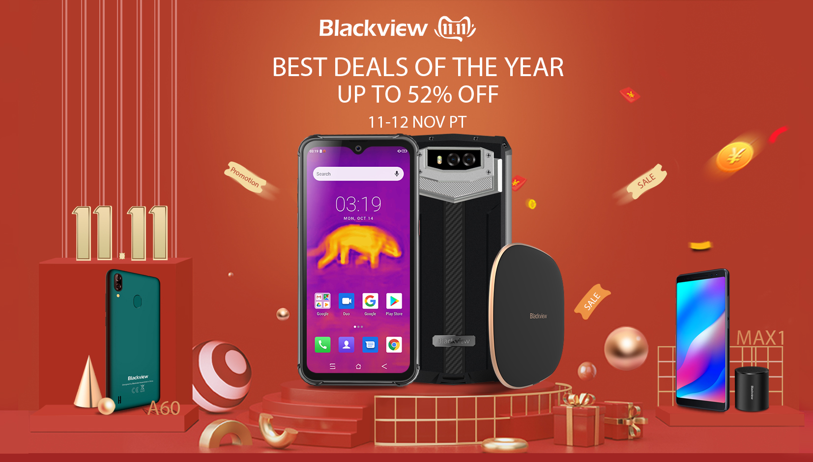 Blackview Double 11 Deals are here and they are awesome - Gizmochina