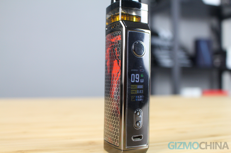 VOOPOO Vinci X Mod Pod Review: Rectangle Shape Vape With Screen ...