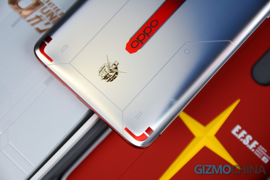 Pictures-OPPO Reno Ace Gundam verison hands-on - Gizmochina
