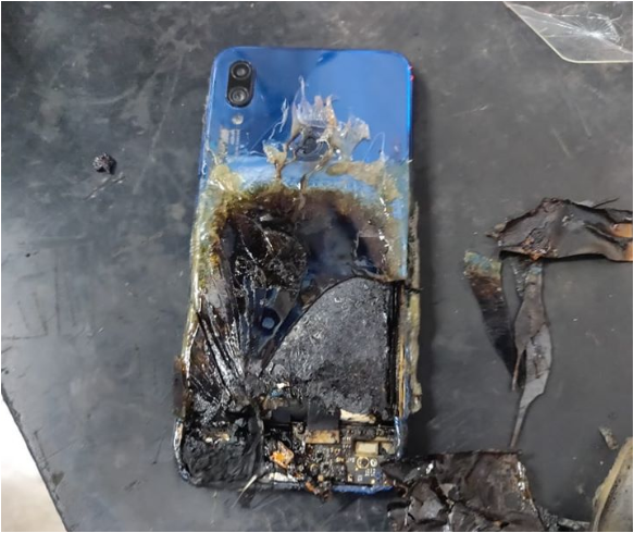 A month-old Redmi Note 7S goes up in flames but Xiaomi India won't ...