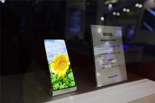 Visionox shows off a Foldable Clamshell phone & a rollable AMOLED ...