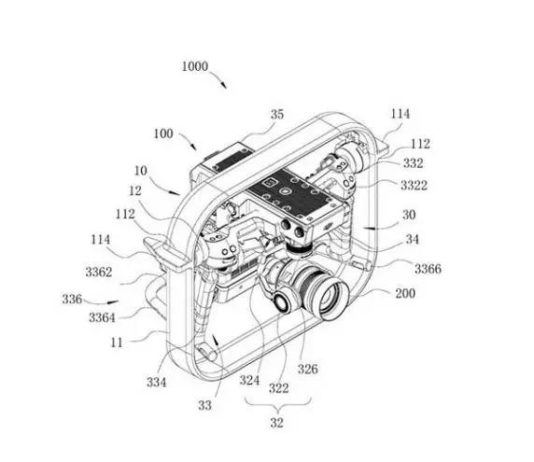 DJI patents a camera-mounted Motorized rover and a handheld gimbal ...