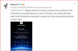 Segway-Ninebot releases invitation poster for CES 2020 unveil event ...