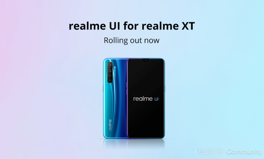 Realme XT gets Realme UI with Android 10 update - Gizmochina