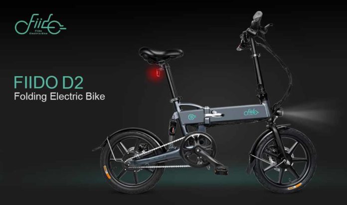 Buy FIIDO D2 Folding Electric Moped Bike for Just $435.99